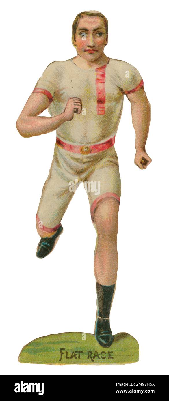 Victorian man running Cut Out Stock Images & Pictures - Alamy