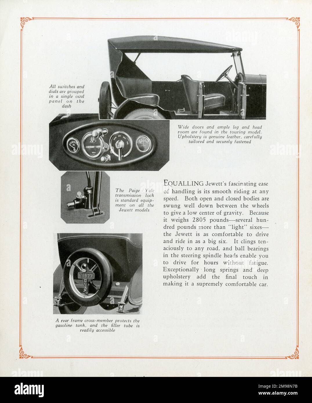 The Jewett Six - an automobile built in Detroit, Michigan, USA by the ...