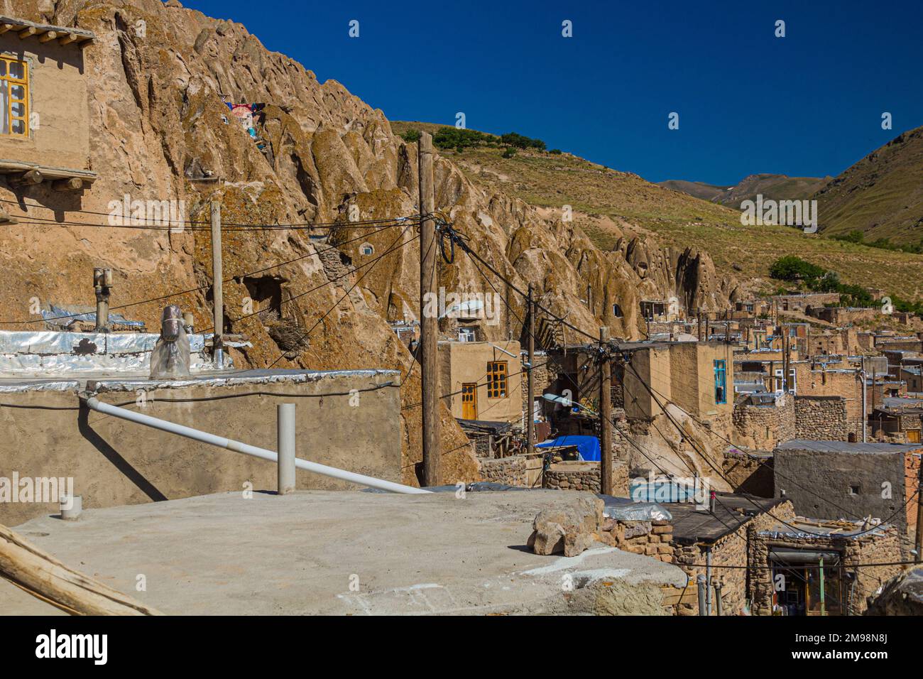 Cave houses of Kandovan village, Iran Stock Photo - Alamy