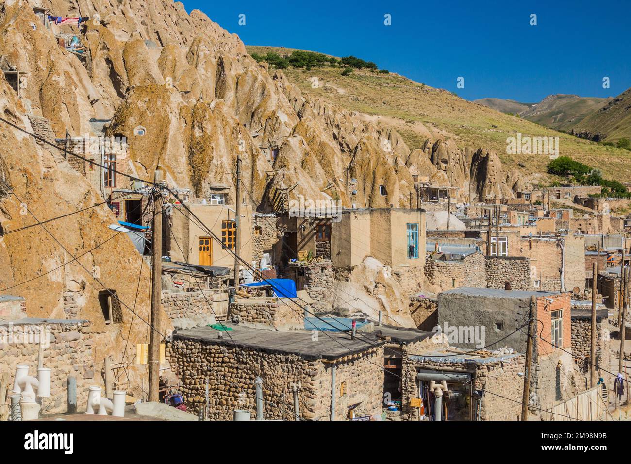 Cave houses of Kandovan village, Iran Stock Photo - Alamy