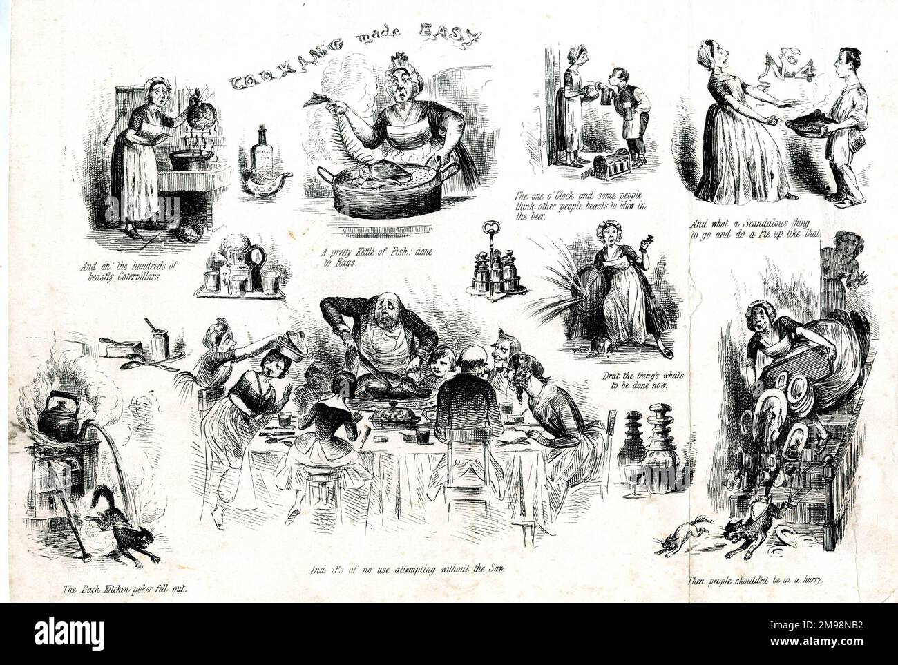 Victorian cooking hi-res stock photography and images - Alamy