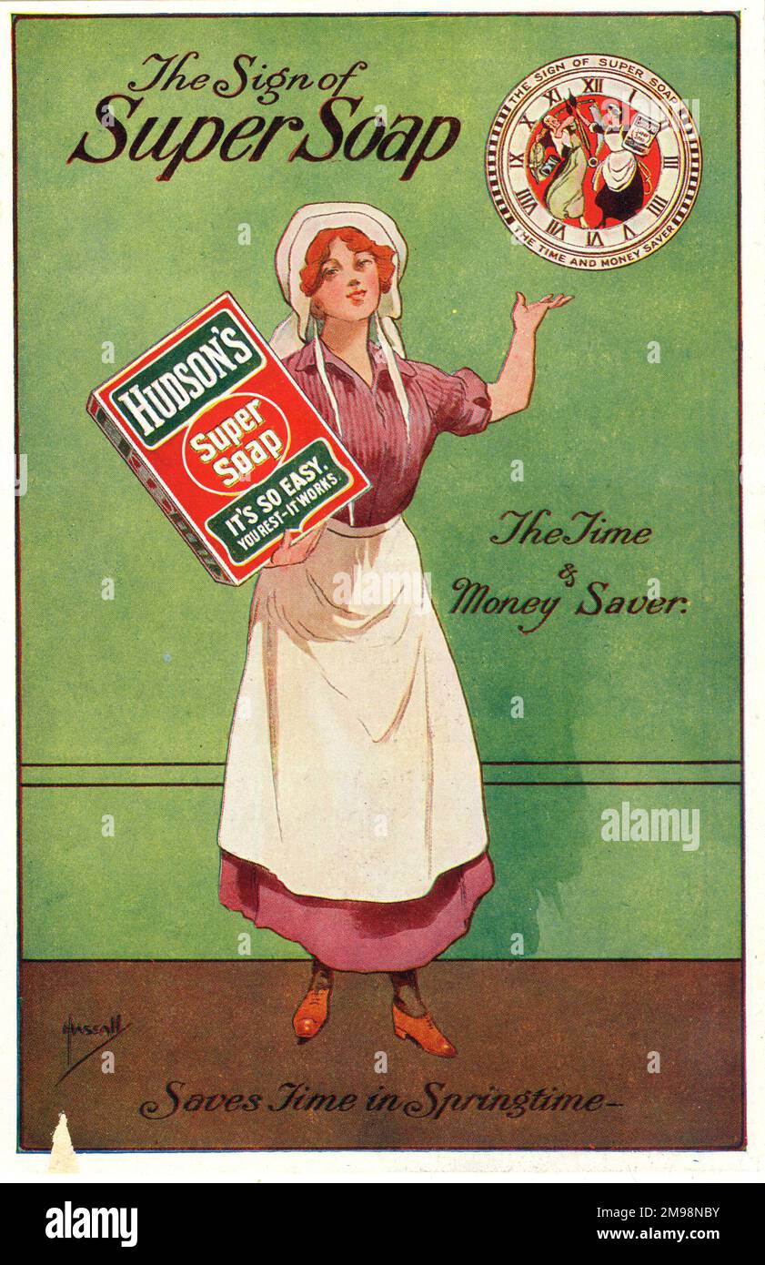 Hudsons super soap hi-res stock photography and images - Alamy