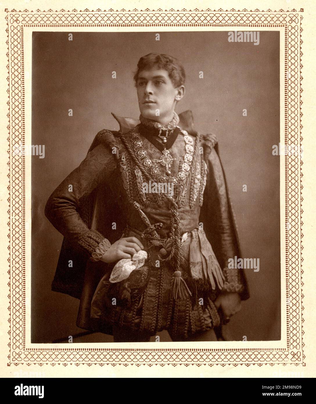 George Alexander, actor, as Bassanio in The Merchant of Venice - in The ...