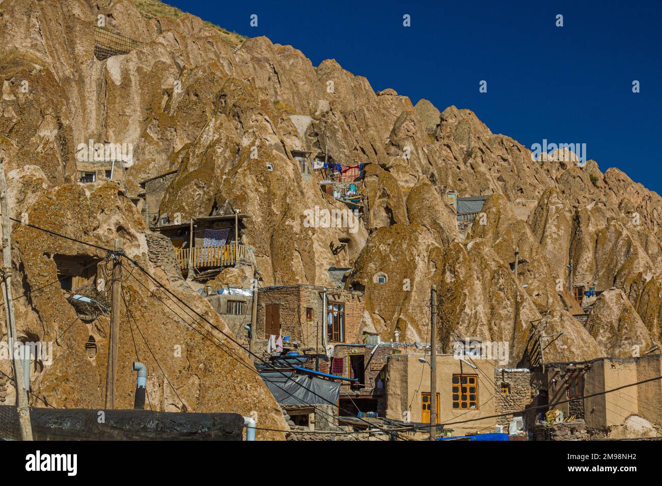Cave houses of Kandovan village, Iran Stock Photo - Alamy