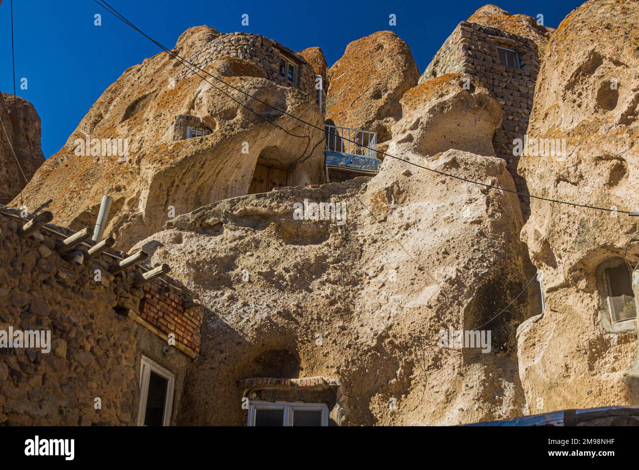 Cave houses of Kandovan village, Iran Stock Photo - Alamy