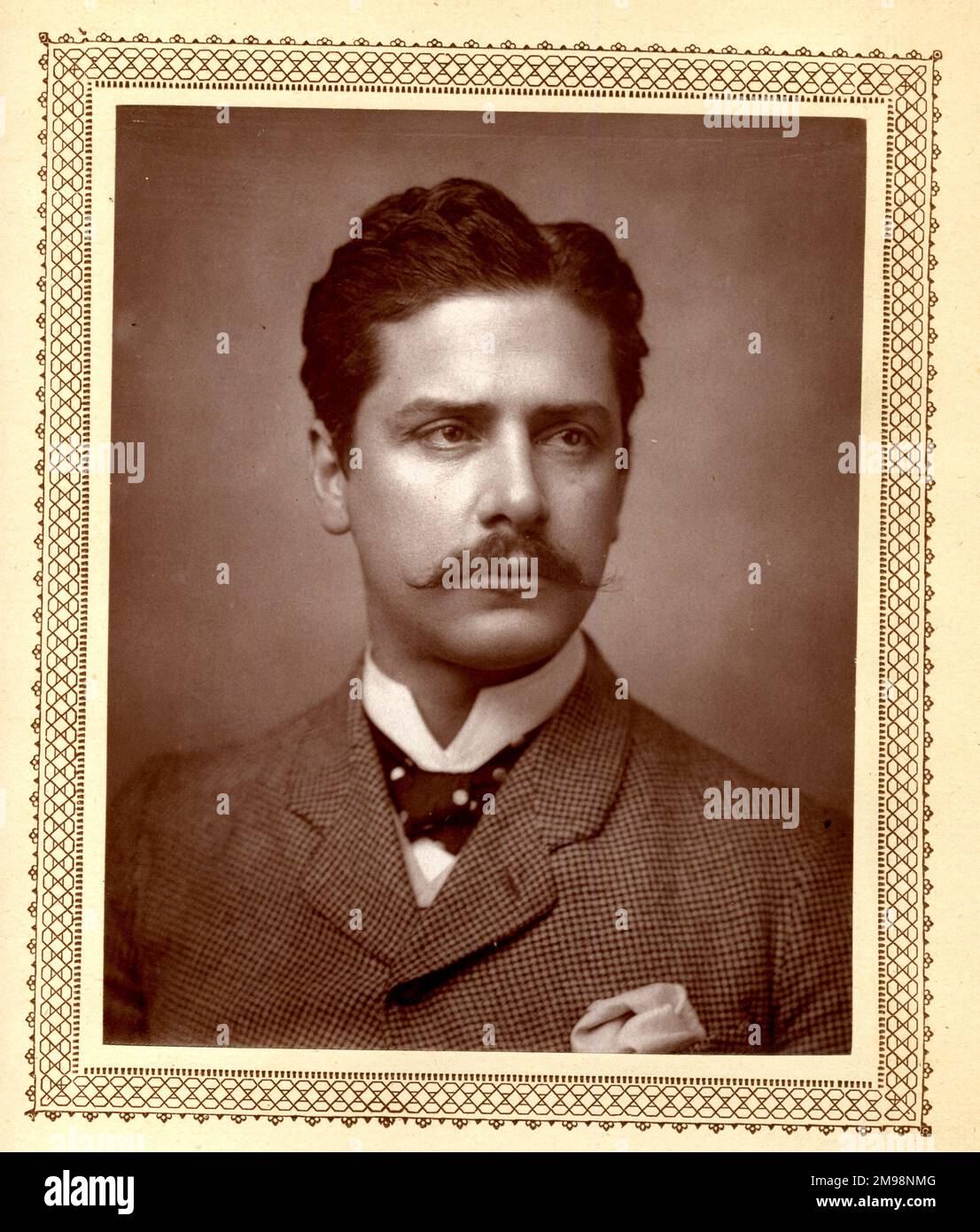 William Terriss, actor - The Theatre Magazine, June 1883 Stock Photo ...