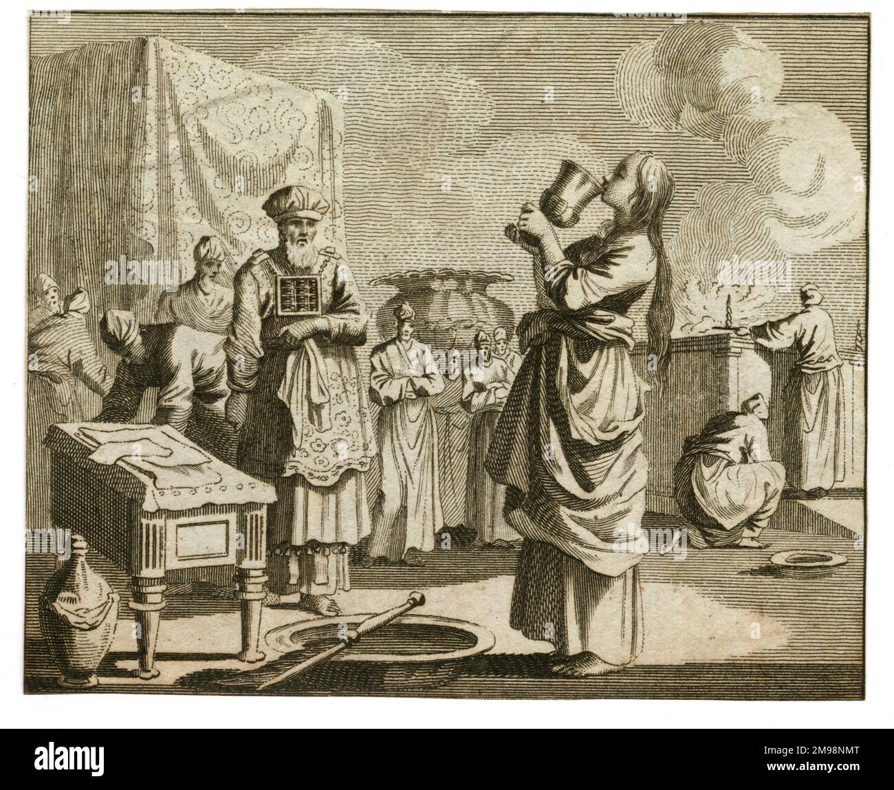 Old Testament Bible scene Stock Photo - Alamy