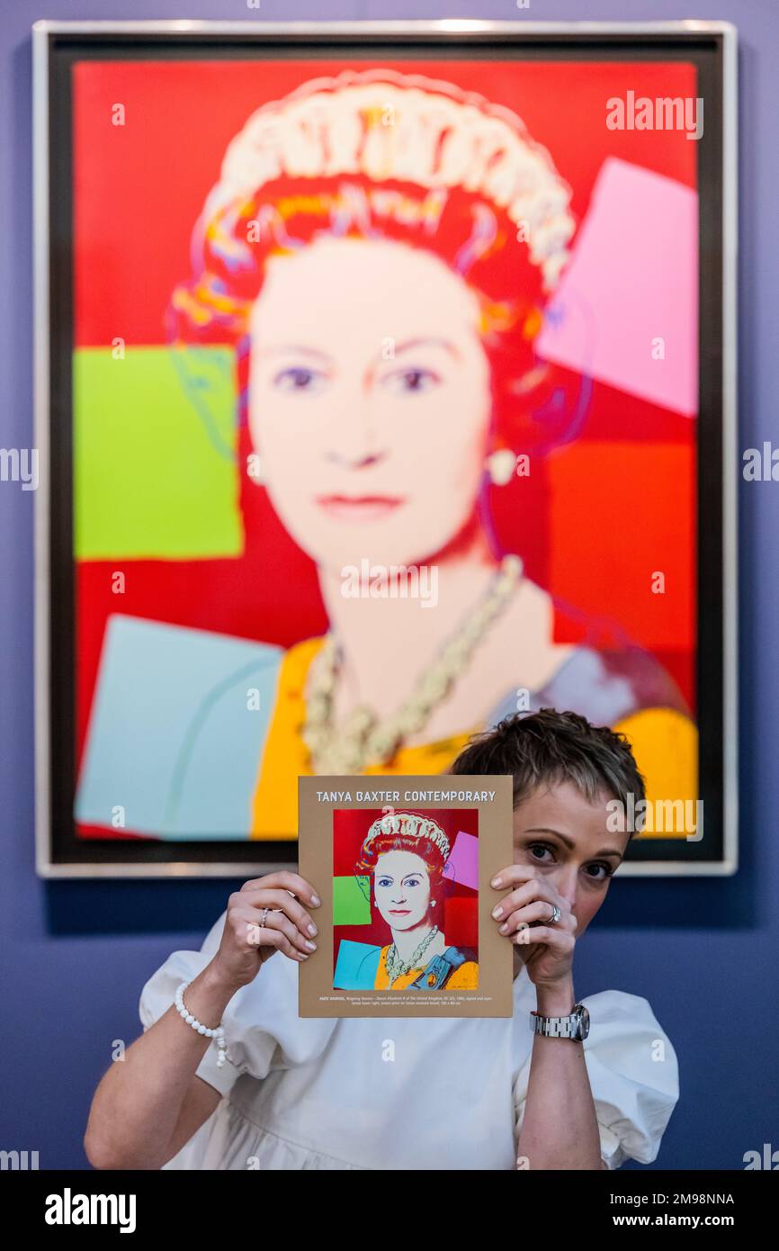 London, UK. 17th Jan, 2023. Andy Warhol, Reigning Queens - Queen ...