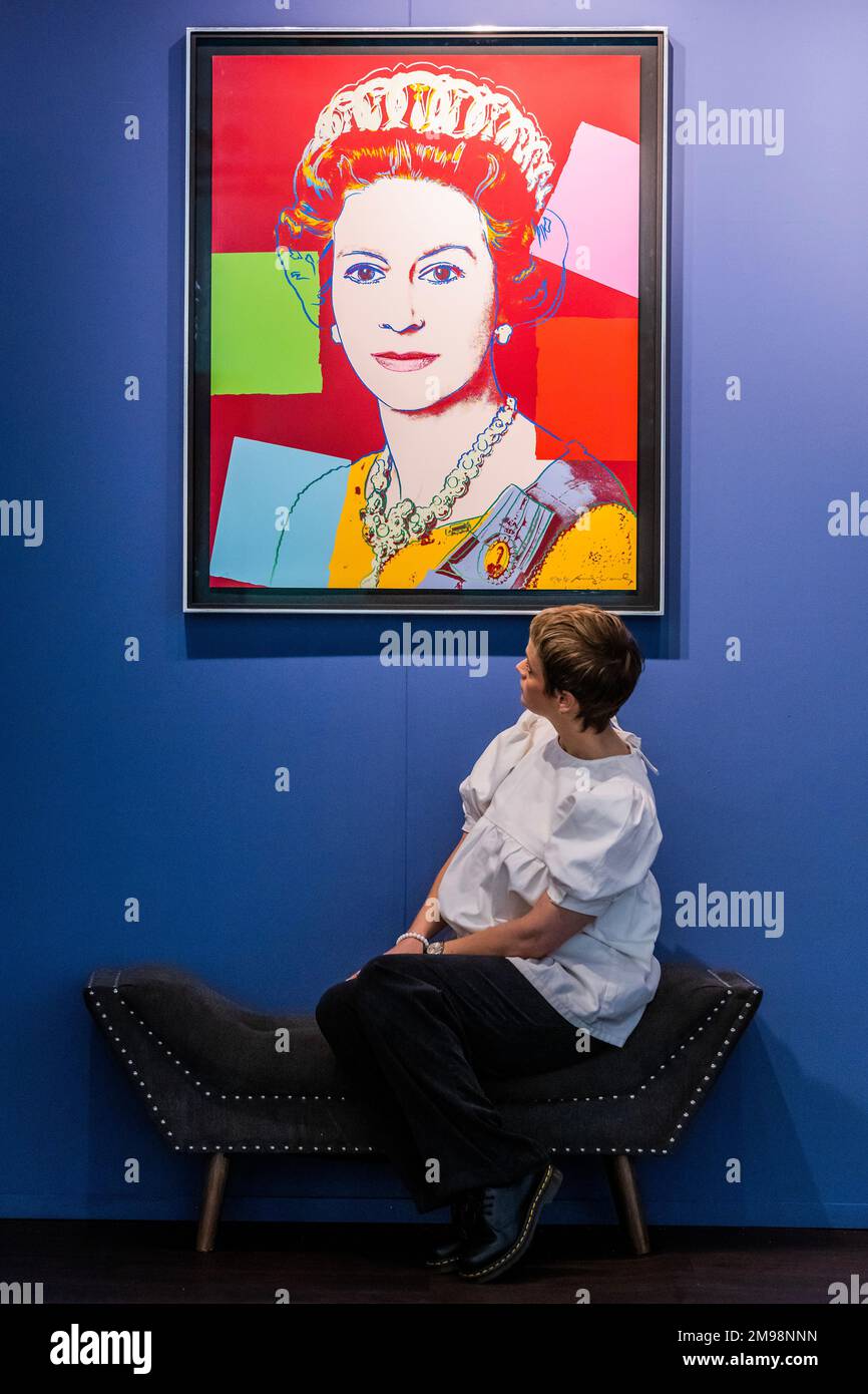 London, UK. 17th Jan, 2023. Andy Warhol, Reigning Queens - Queen ...