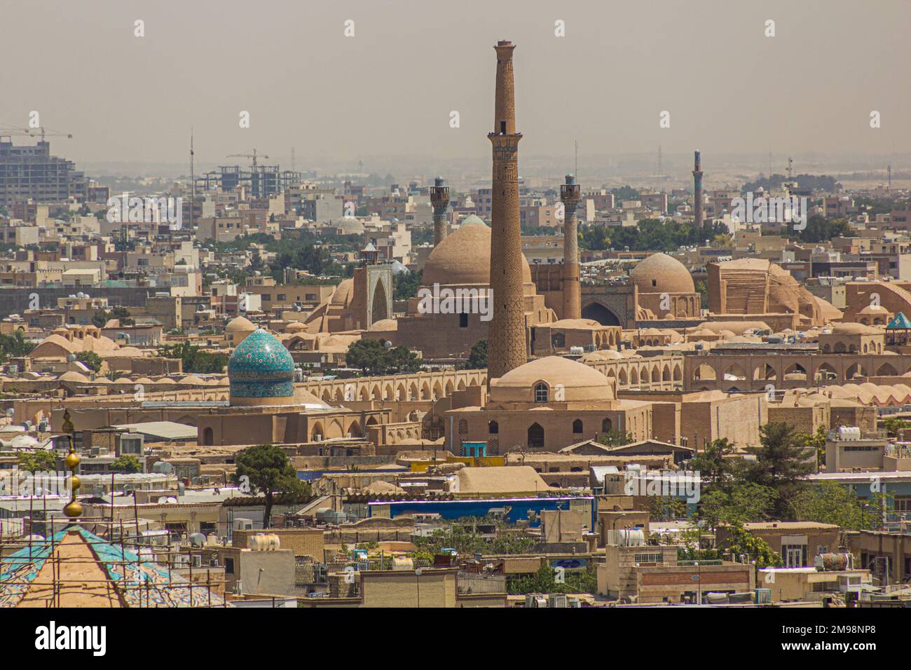 Aerial view of Jameh Mosque in Isfahan, Iran Stock Photo - Alamy