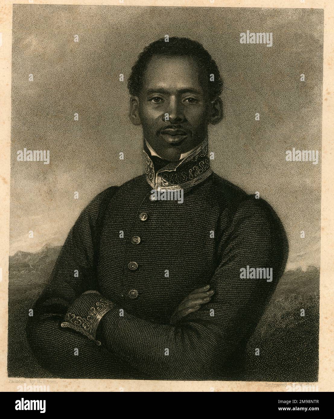 A South African Cape of Good Hope Caffre Chief Stock Photo - Alamy