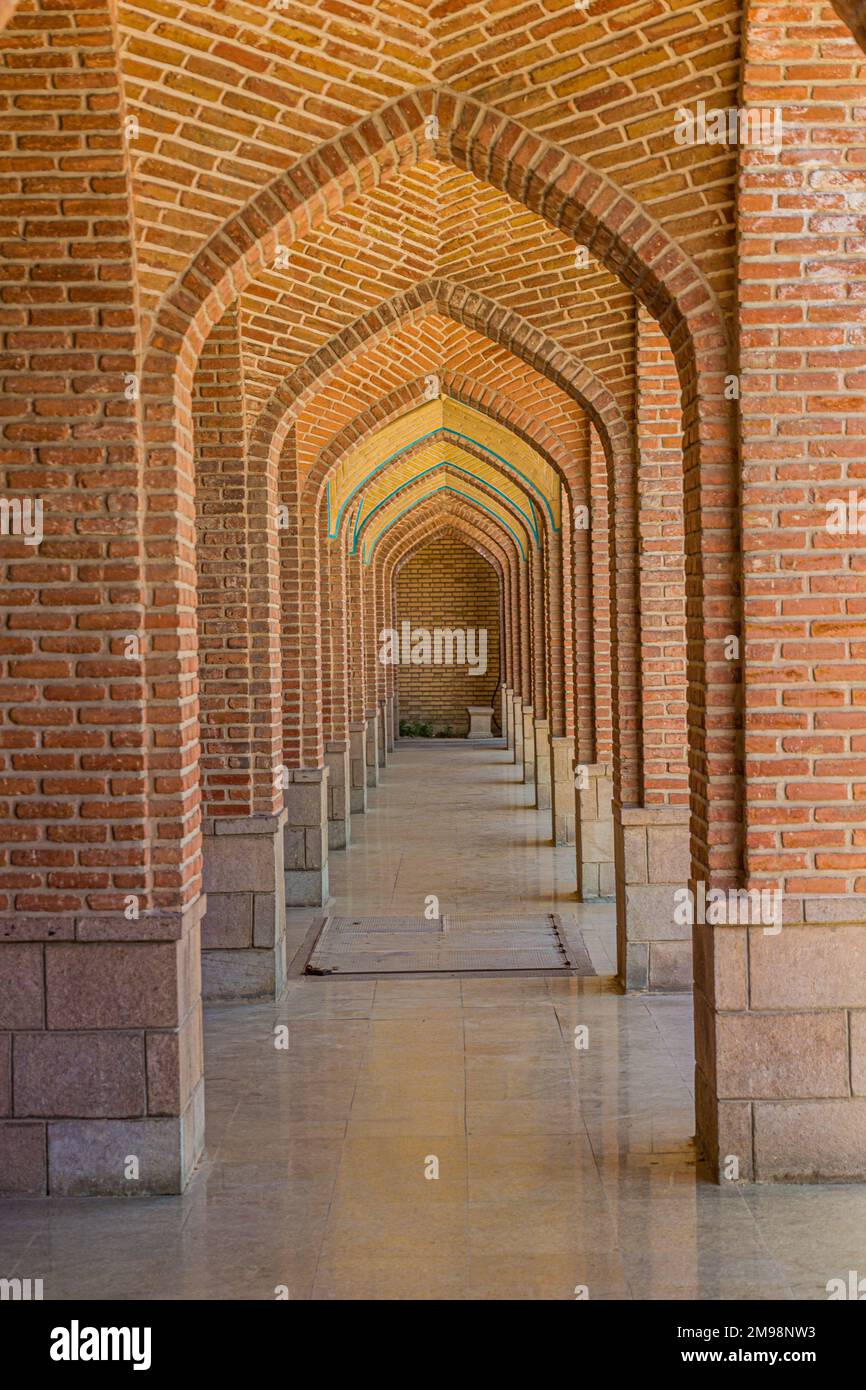 Archway of the Blue mosque in Tabriz, Iran Stock Photo - Alamy