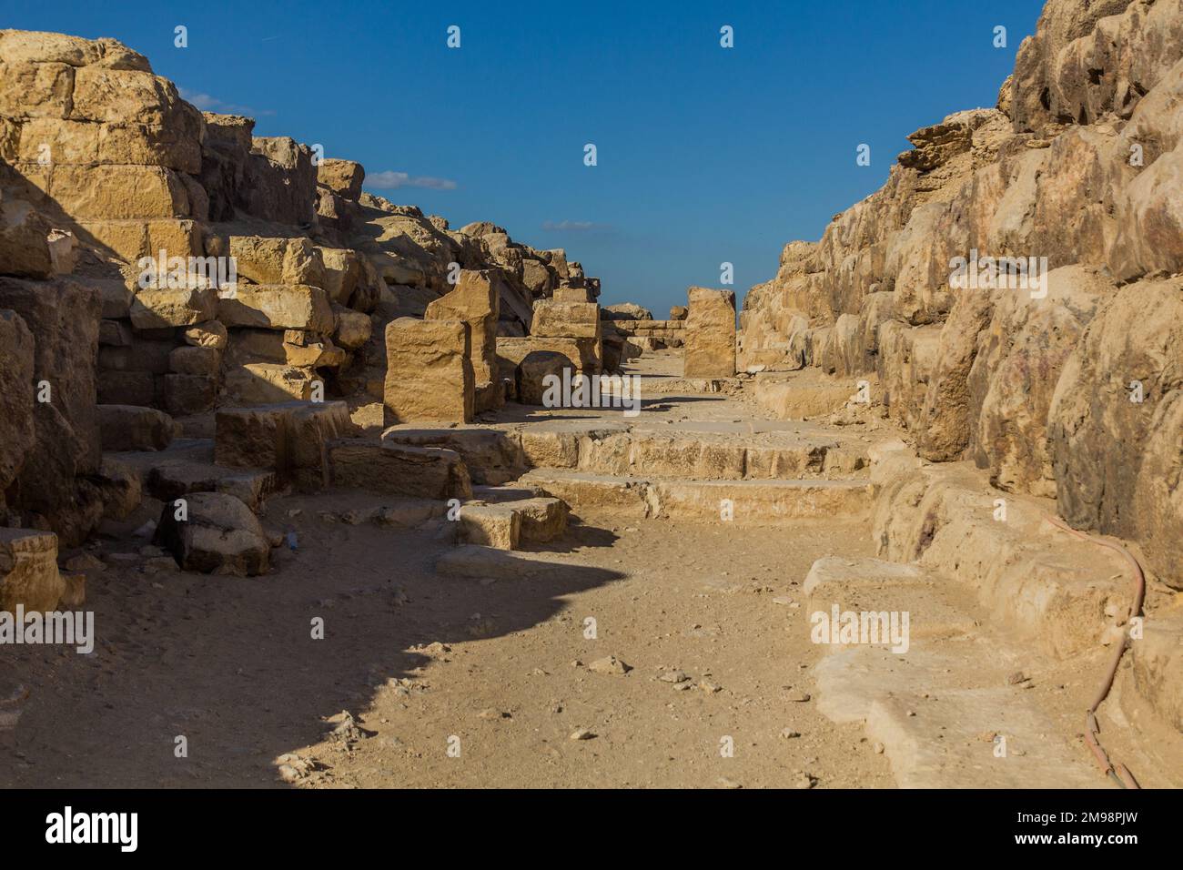 View of the Eastern cemetery in Giza, Egypt Stock Photo - Alamy