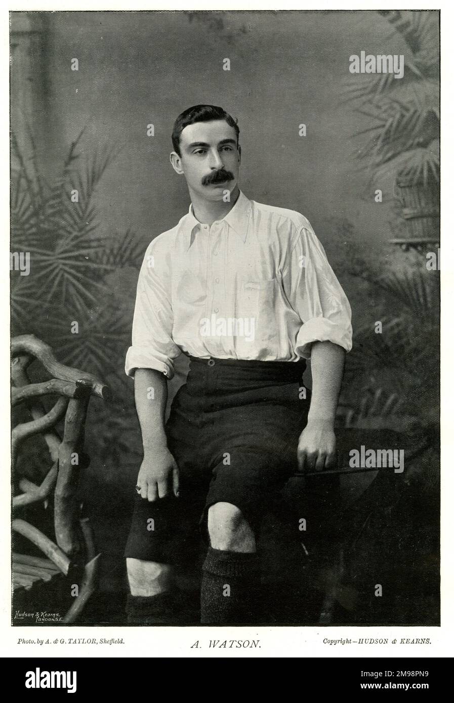 A victorian footballer football hi-res stock photography and images - Alamy