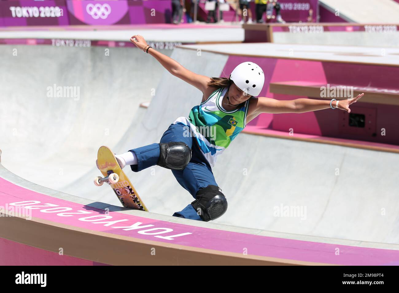 AUG 4, 2021 - TOKYO, JAPAN: Isadora PACHECO of Brazil competes in the ...