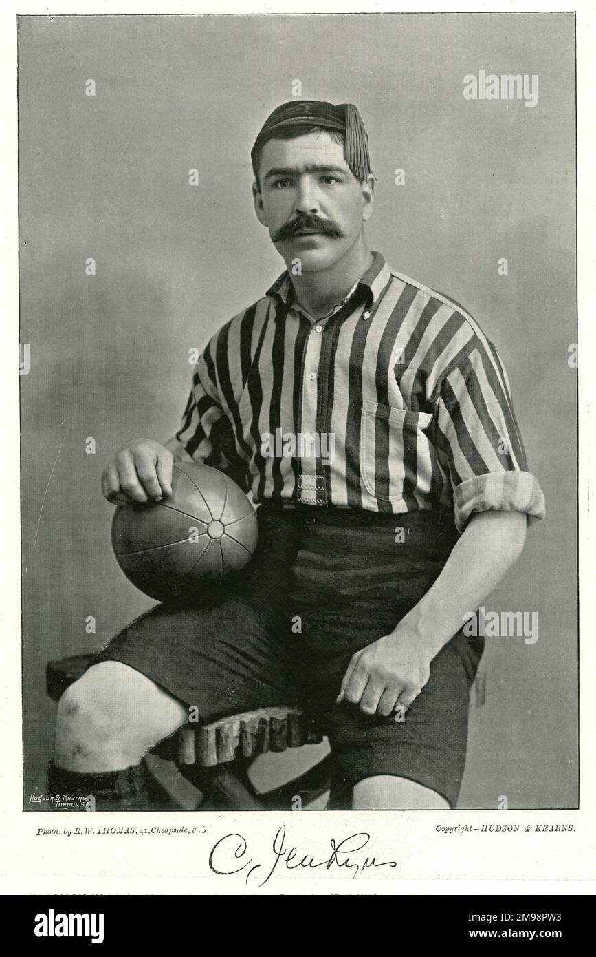 C A L Jenkyns, Small Heath and Arsenal FC footballer Stock Photo - Alamy