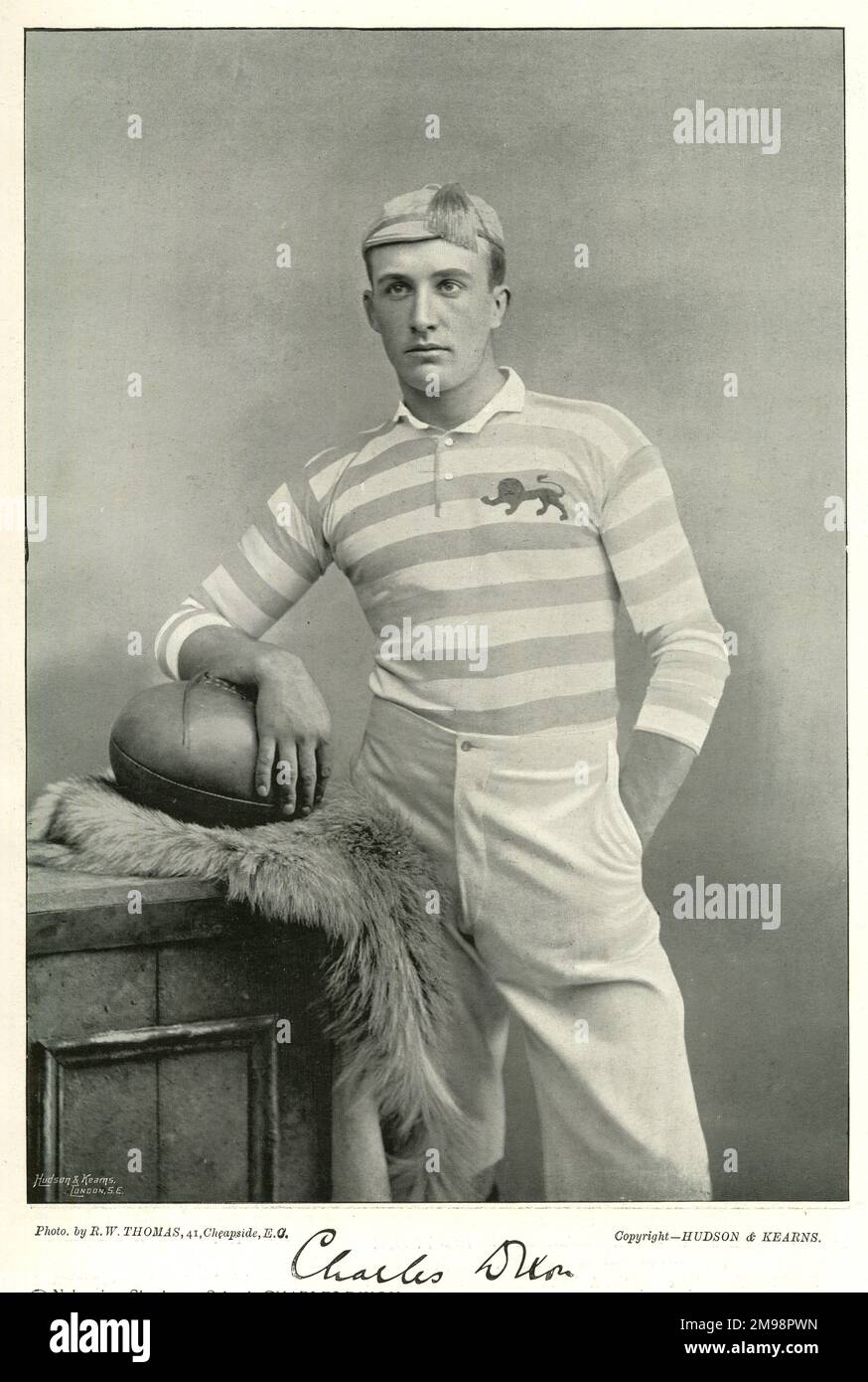 Charles Dixon, Rugby player and rower Stock Photo - Alamy