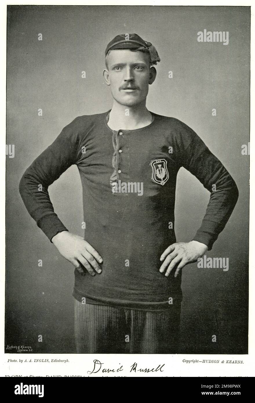 David Russell, Hearts and Preston North End footballer Stock Photo - Alamy
