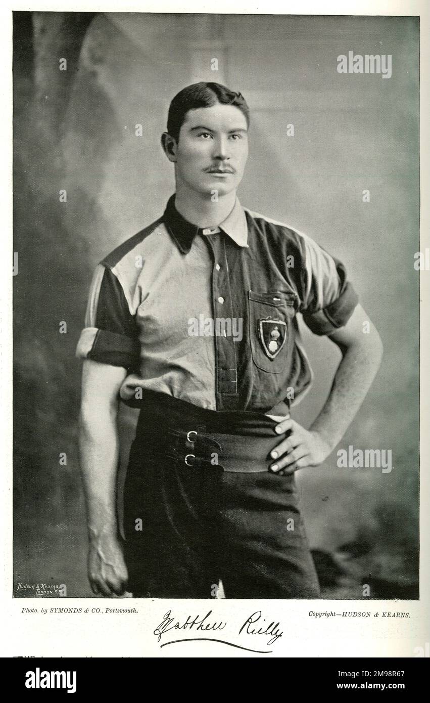 Matthew 'Gunner' Reilly, Gaelic and Association footballer Stock Photo ...