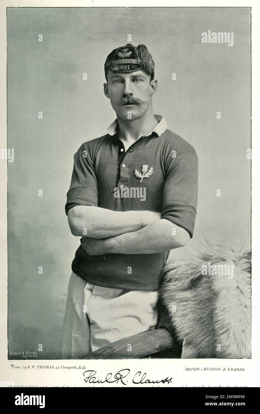 Paul R Clauss, Scotland International Rugby player Stock Photo - Alamy
