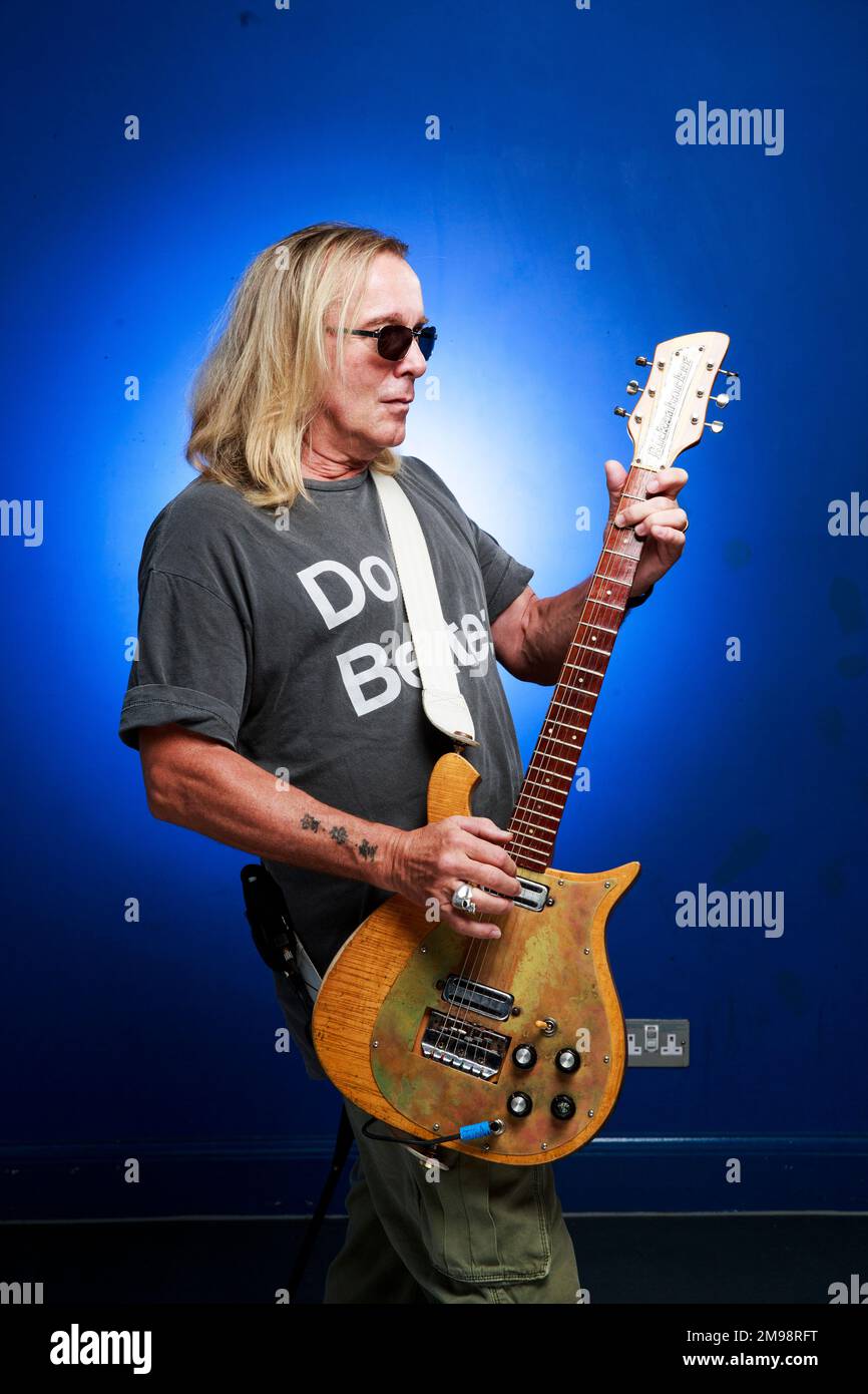 Cheap Trick's Robin Zander photographed in Bristol, England, UK Stock ...