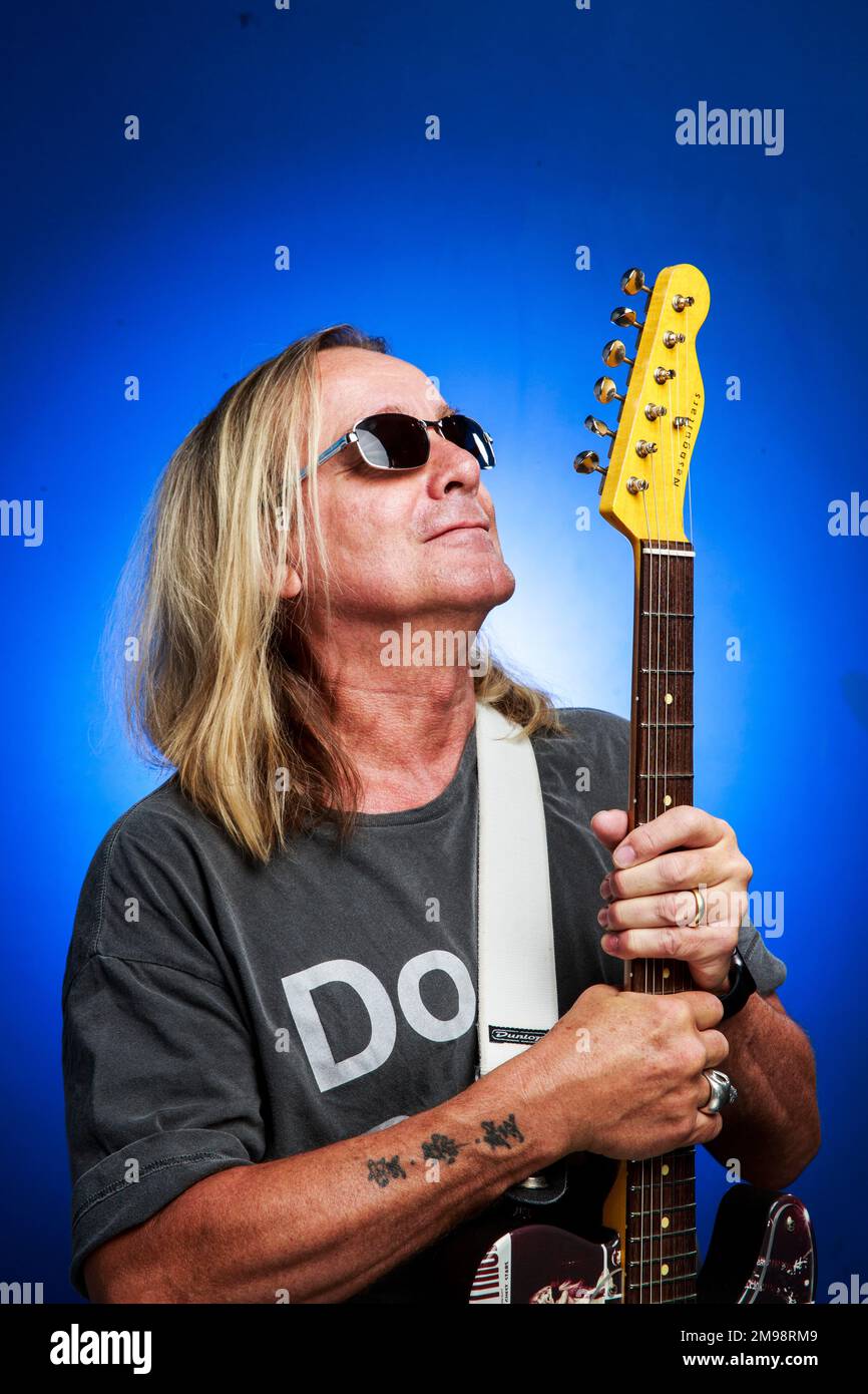 Cheap Trick's Robin Zander photographed in Bristol, England, UK Stock ...