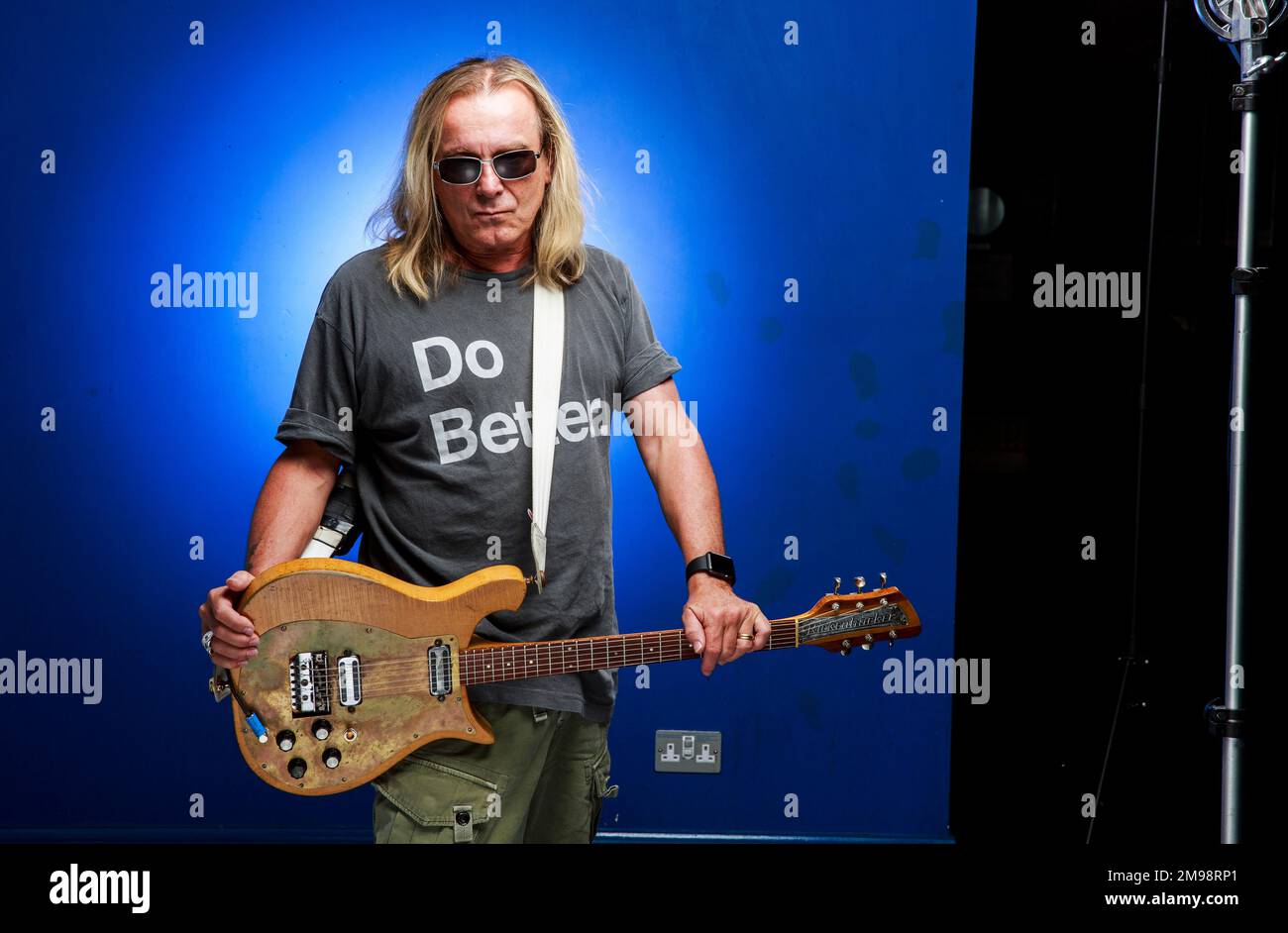 Cheap Trick's Robin Zander photographed in Bristol, England, UK Stock ...