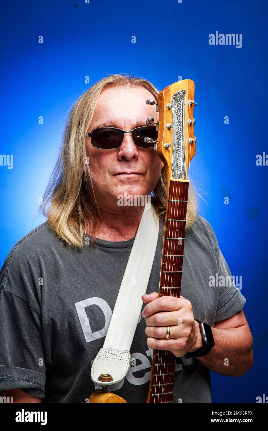 Cheap Trick's Robin Zander photographed in Bristol, England, UK Stock ...