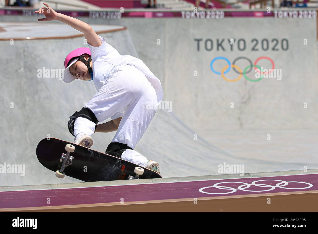 AUG 4, 2021 - TOKYO, JAPAN: ZHANG Xin of China competes in the ...