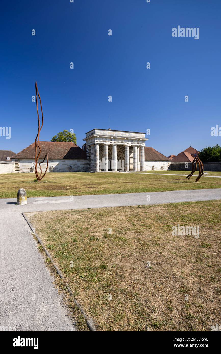 Royal salt work complex in Arc-et-Senans, UNESCO World Heritage Site ...