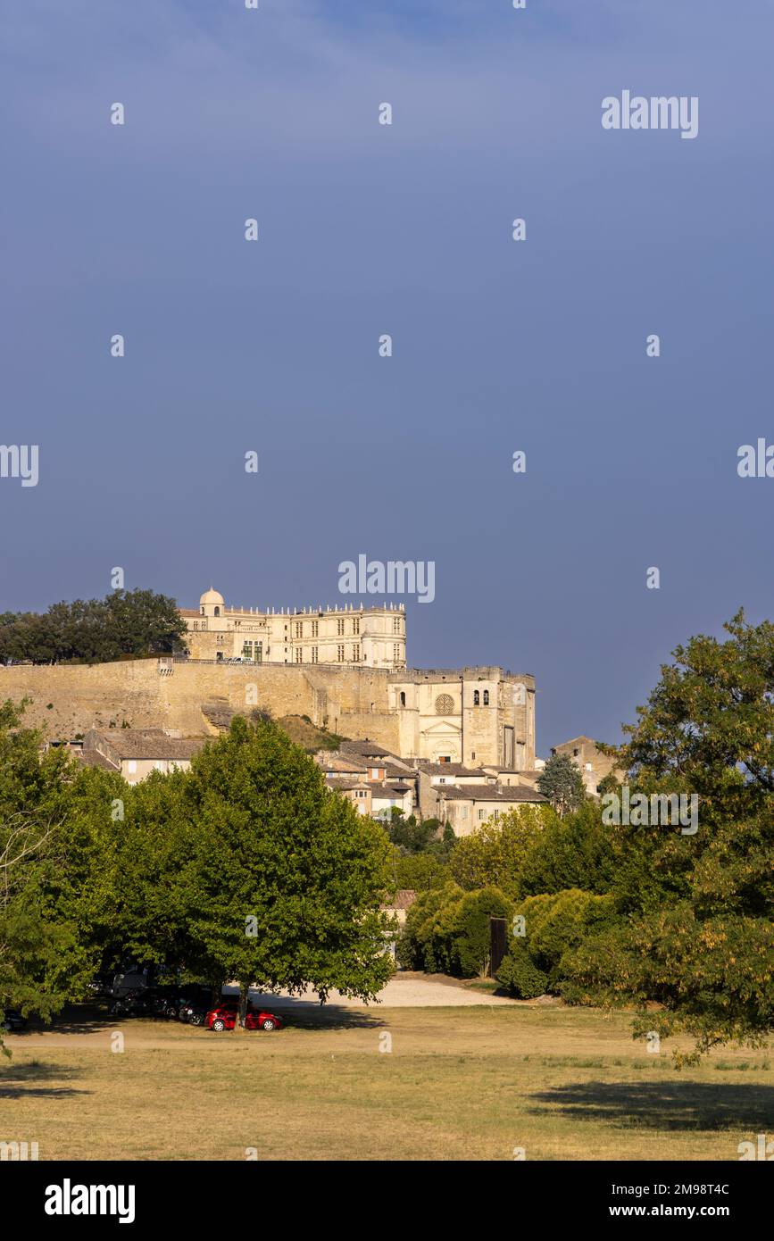 renaissance palace in Grignan, Provence, France Stock Photo - Alamy