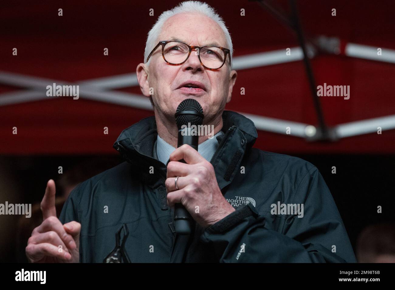 Chair of the institute of employment rights hi-res stock photography ...