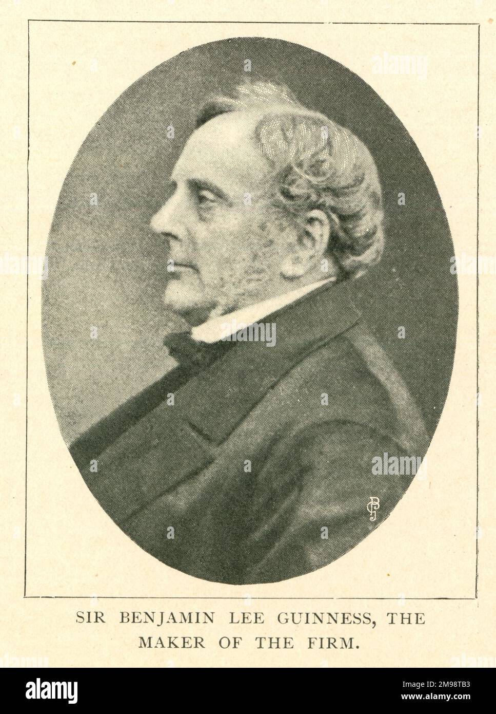 Sir Benjamin Lee Guinness, maker of Guinness Brewery Stock Photo - Alamy