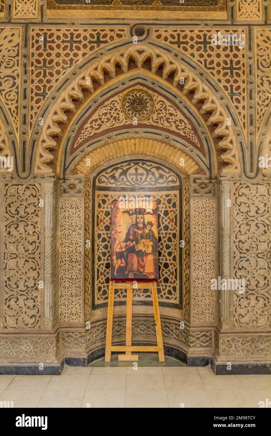 Painting hanging in church hi-res stock photography and images - Alamy