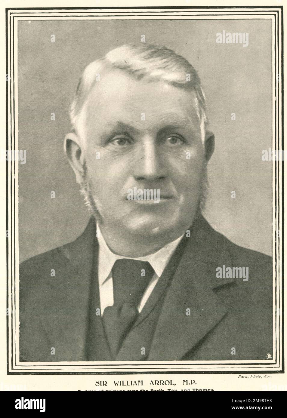 Sir William Arrol, MP, builder of Tay, Forth, and Tower Bridges Stock ...