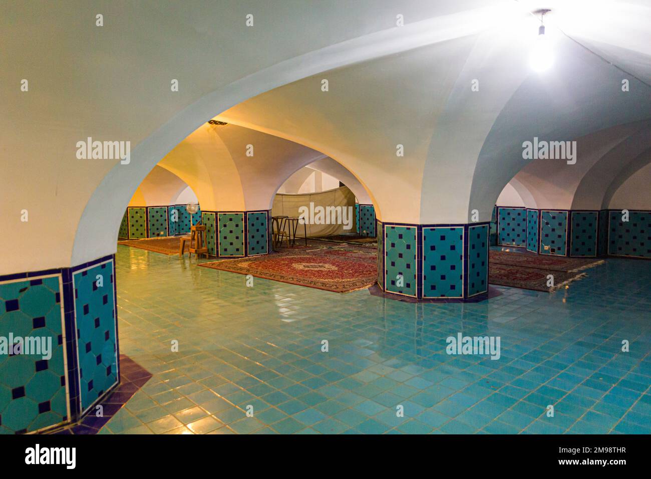 ISFAHAN, IRAN - JULY 10, 2019: Basement of Sheikh Lotfollah Mosque in ...