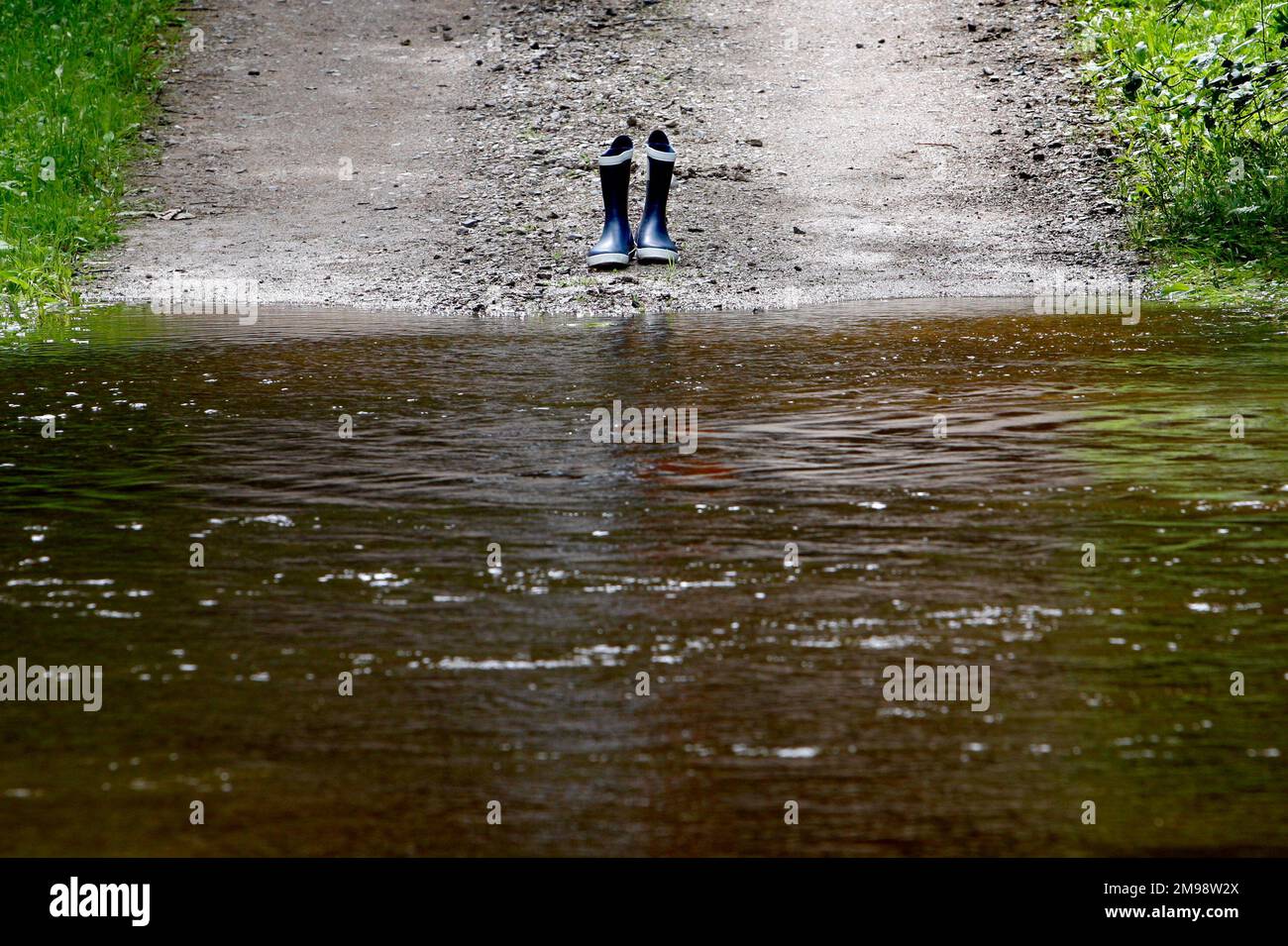 Seasonal weather, floods after rainy weather Stock Photo - Alamy