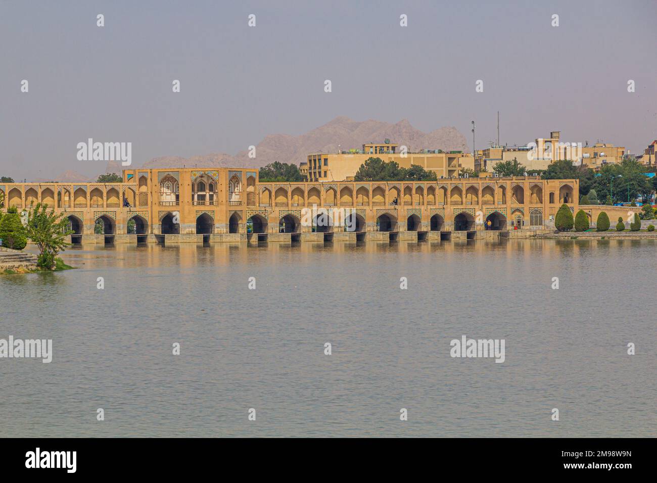 Khaju bridge in Isfahan, Iran Stock Photo - Alamy