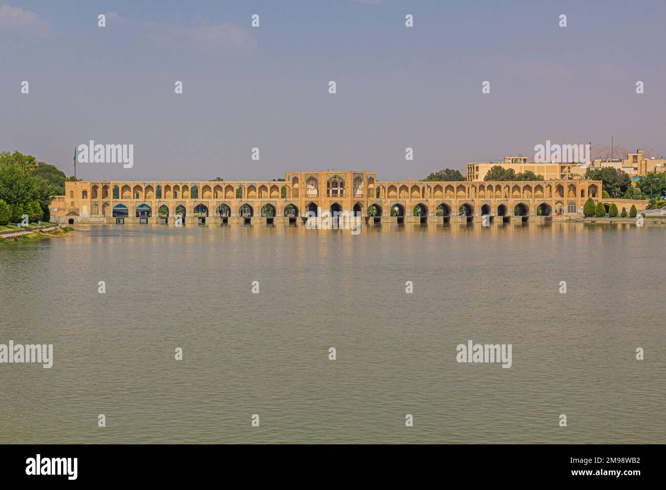 Khaju bridge in Isfahan, Iran Stock Photo - Alamy