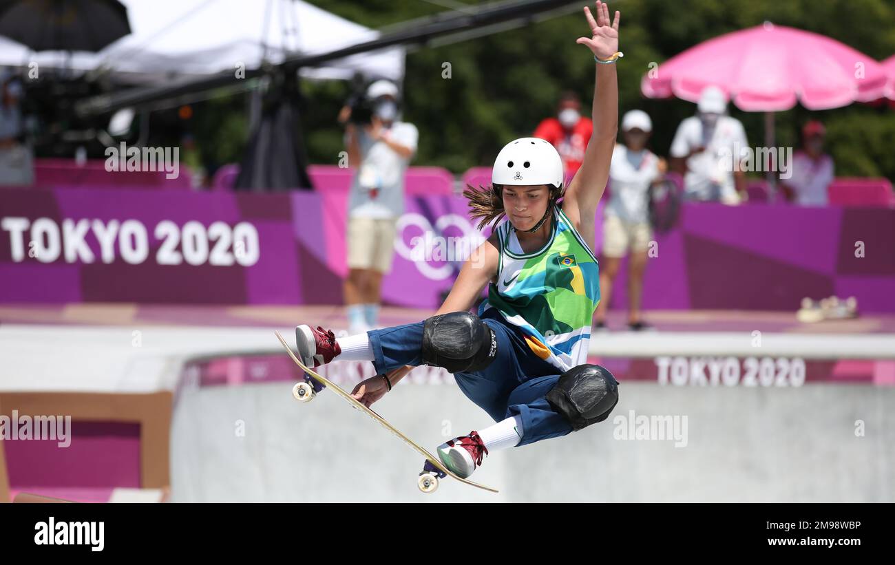 AUG 4, 2021 - TOKYO, JAPAN: Isadora PACHECO of Brazil reacts in the ...