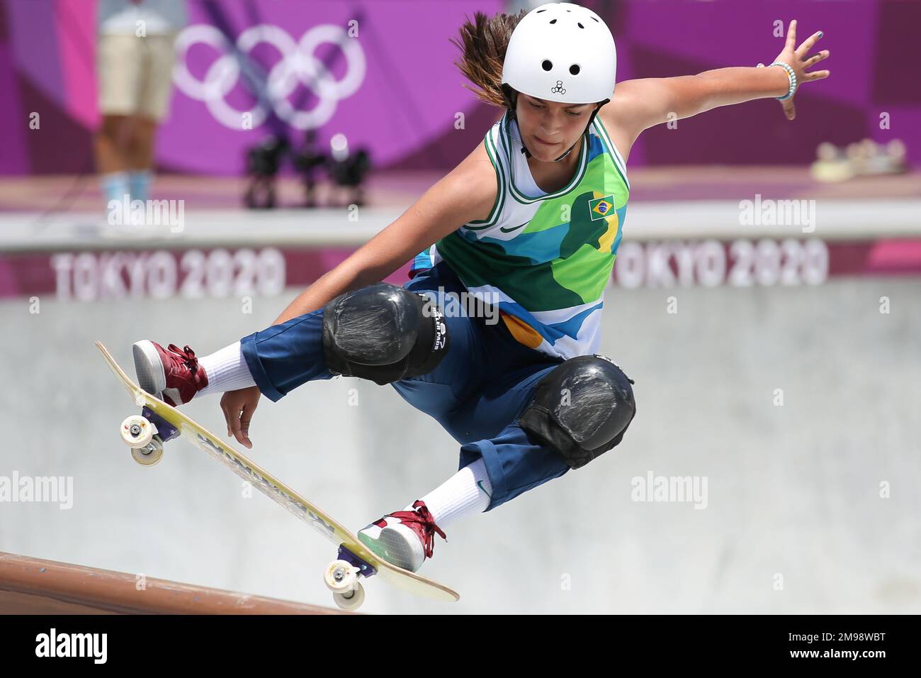 AUG 4, 2021 - TOKYO, JAPAN: Isadora PACHECO of Brazil reacts in the ...