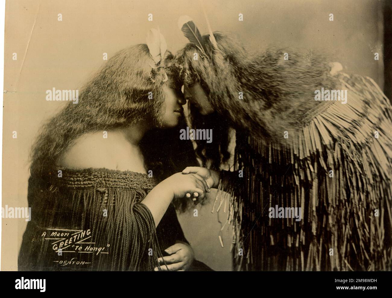 Maori hongi nz hi-res stock photography and images - Alamy