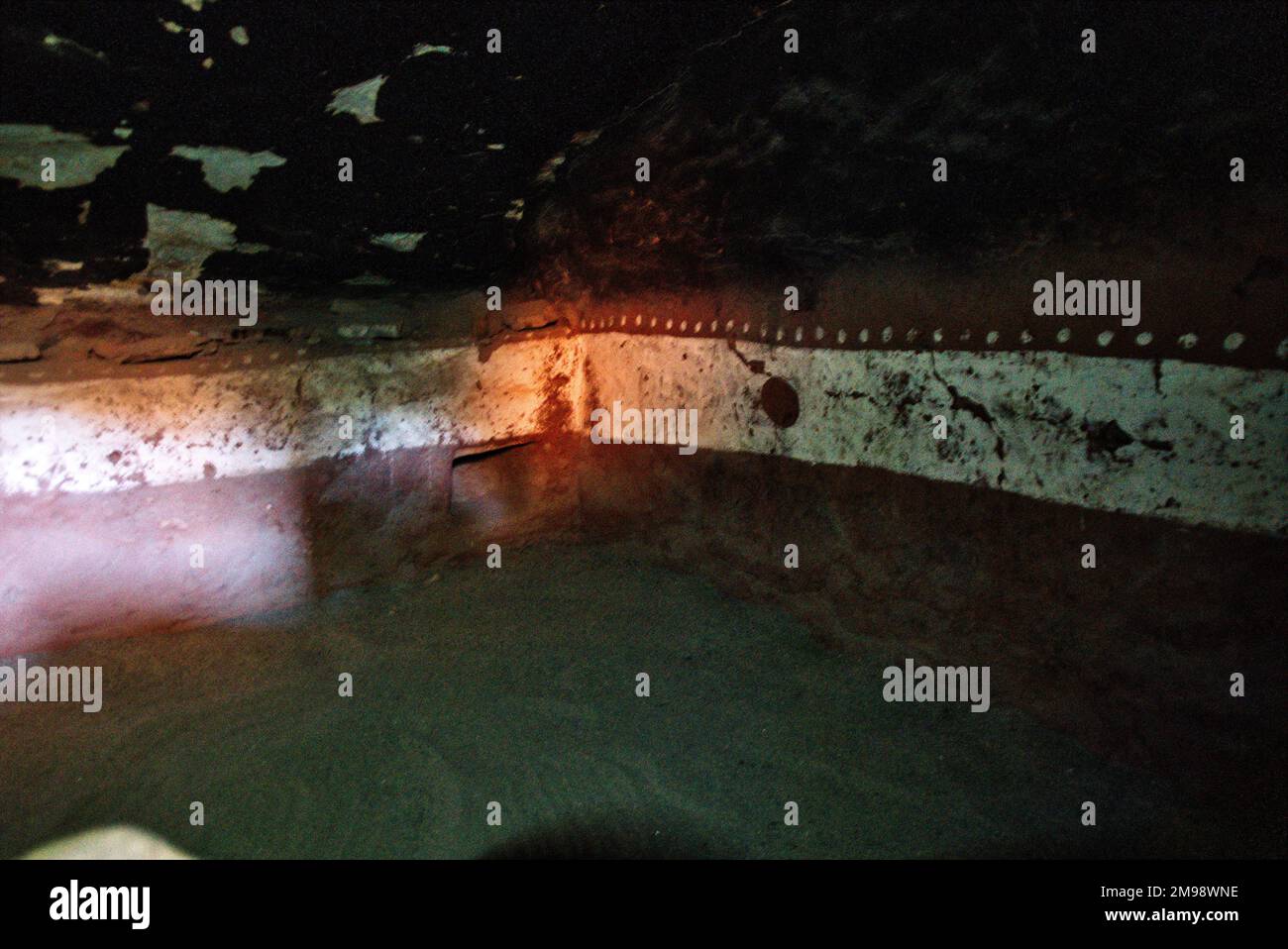 The mural in the largest room at Moon House Ruin in Bears Ears National ...