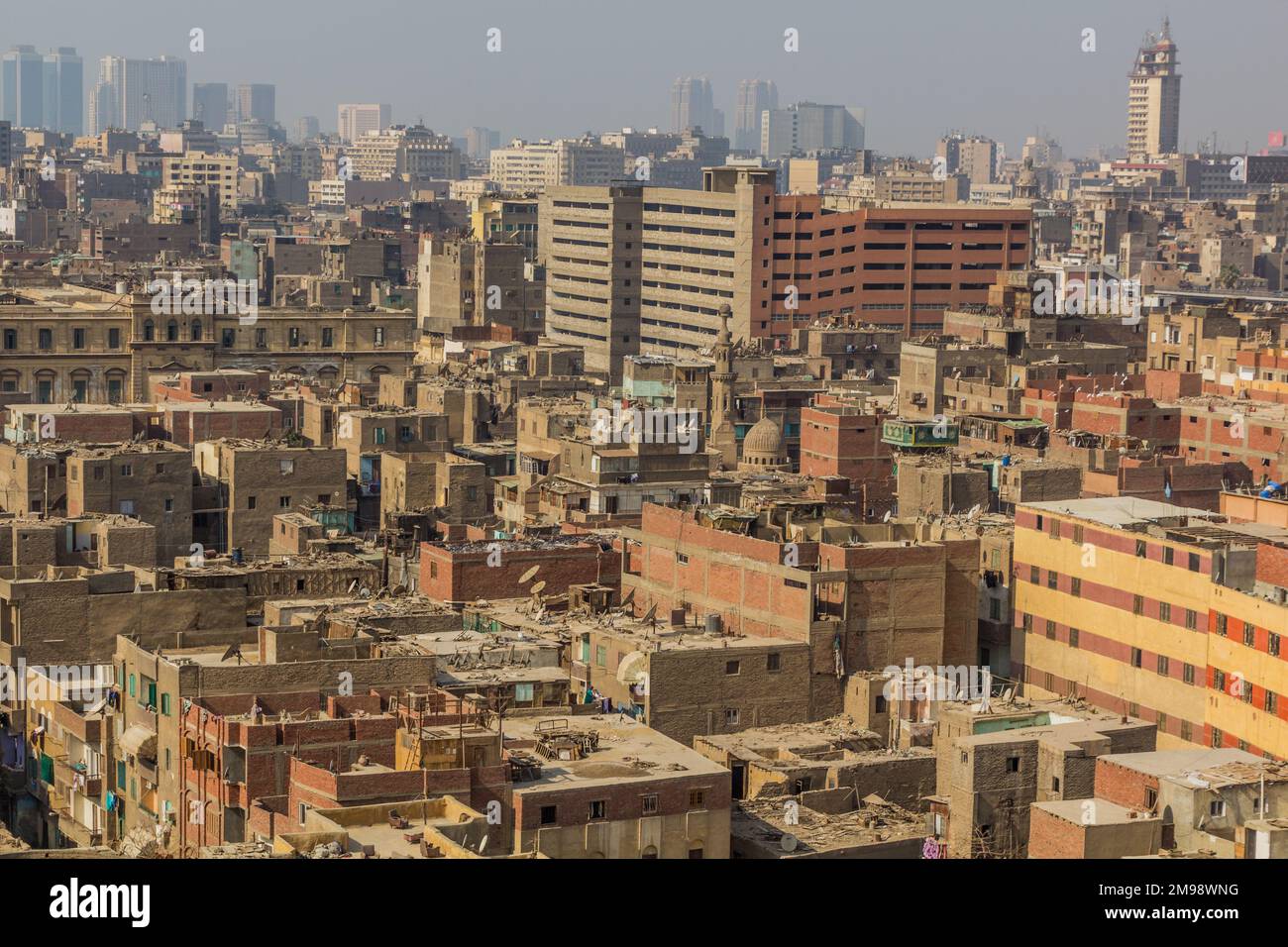 Downtown cairo cityscape skyline hi-res stock photography and images ...