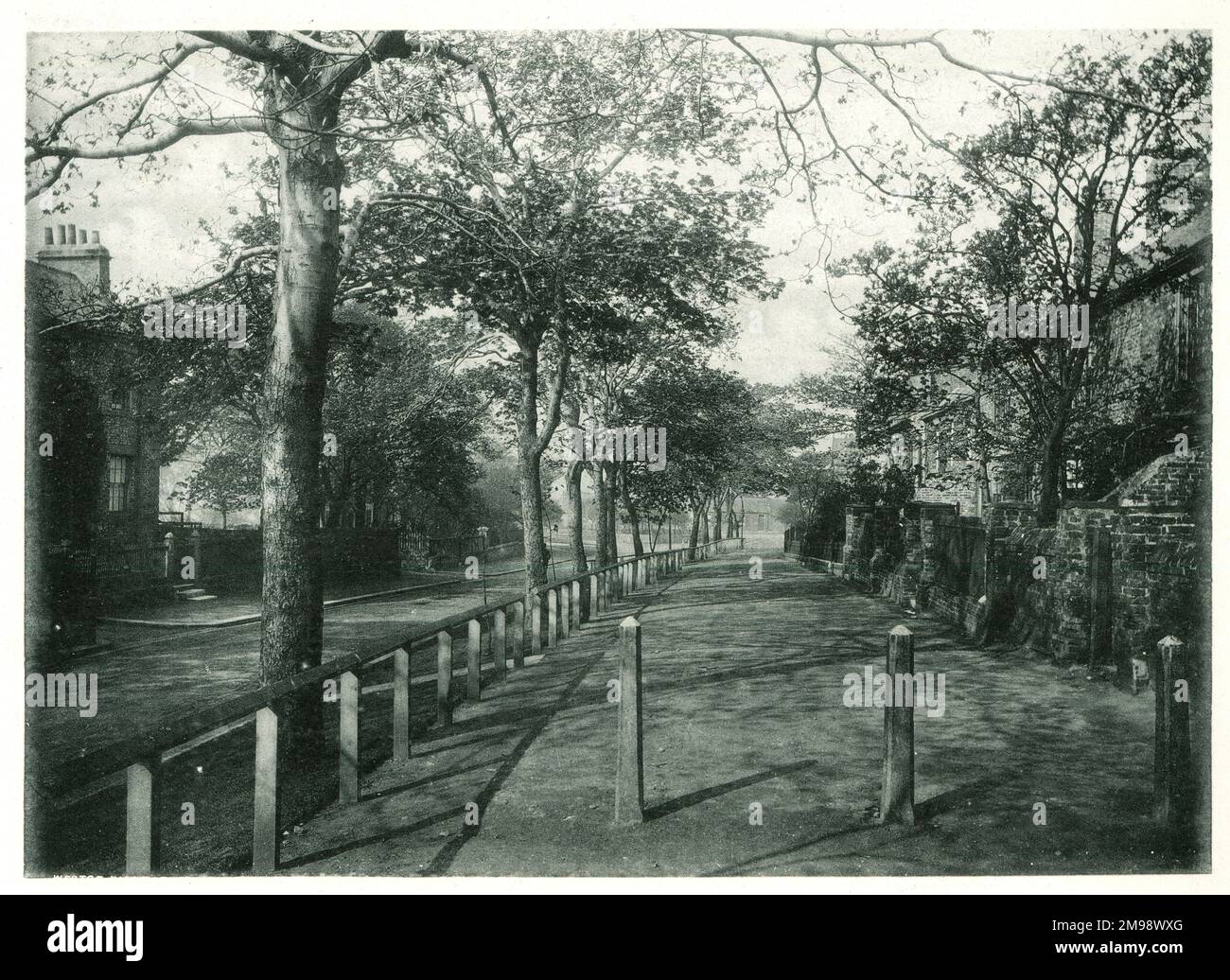 Westoe Village, South Shields, Tyne and Wear Stock Photo - Alamy