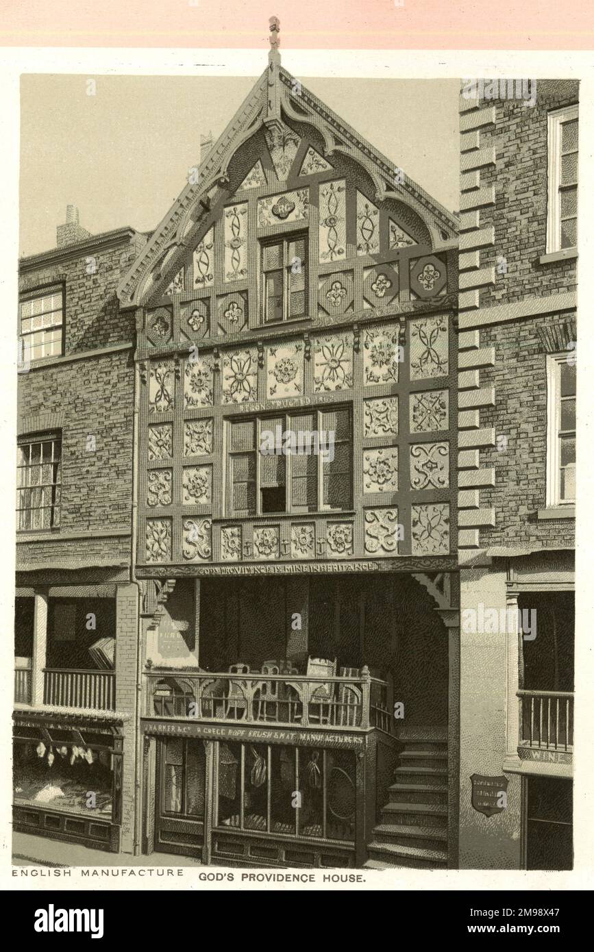 God's Providence House, Chester Stock Photo - Alamy