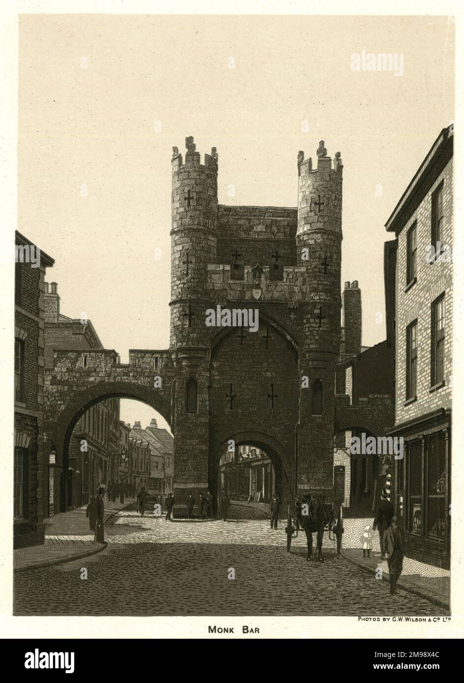 York gate arch hi-res stock photography and images - Alamy