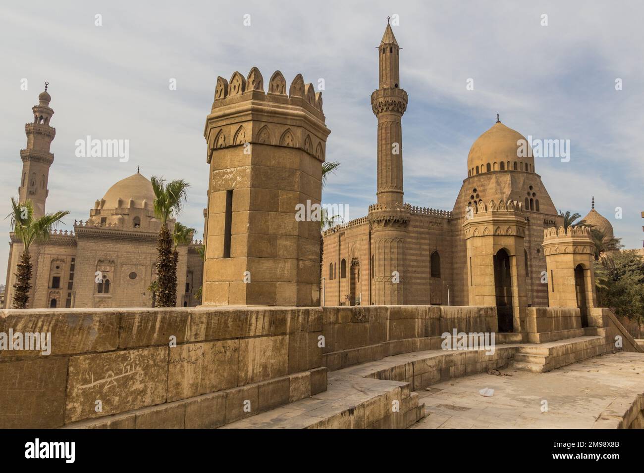 Mosque-Madrasa of Sultan Hassan and Al-Mahmoudia Mosque in Cairo, Egypt ...