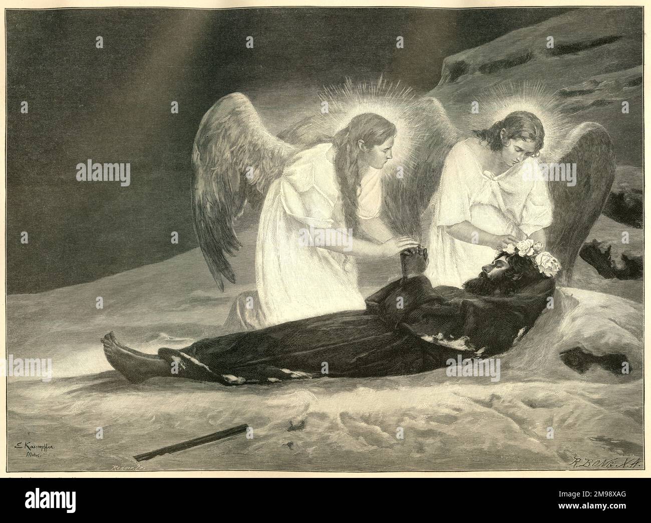 Scene from Wagner's opera Tannhauser Stock Photo - Alamy