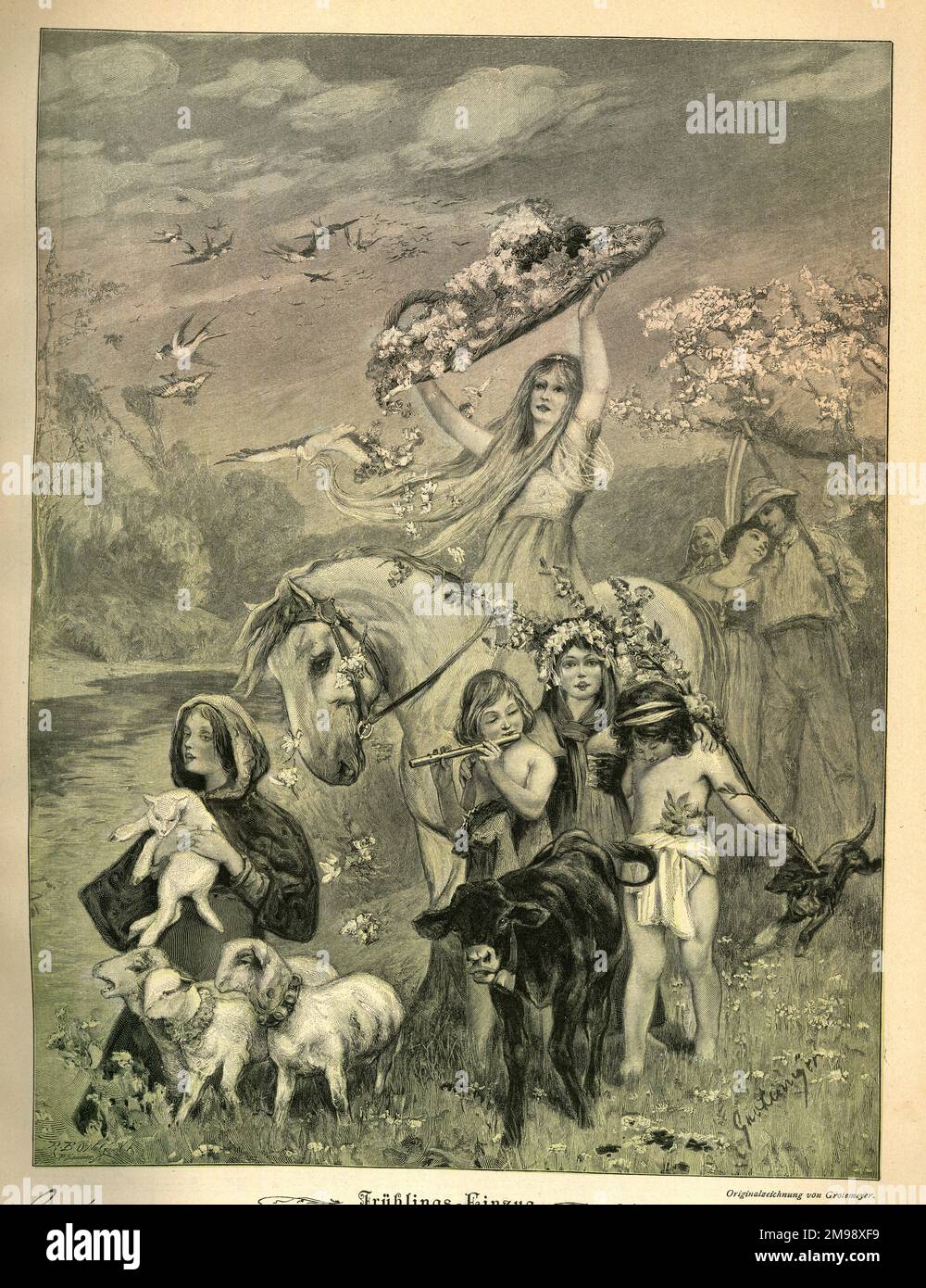 The Arrival of Spring by Grotemeyer Stock Photo - Alamy